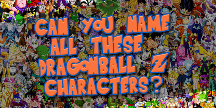 Dragon Ball Z Characters Names