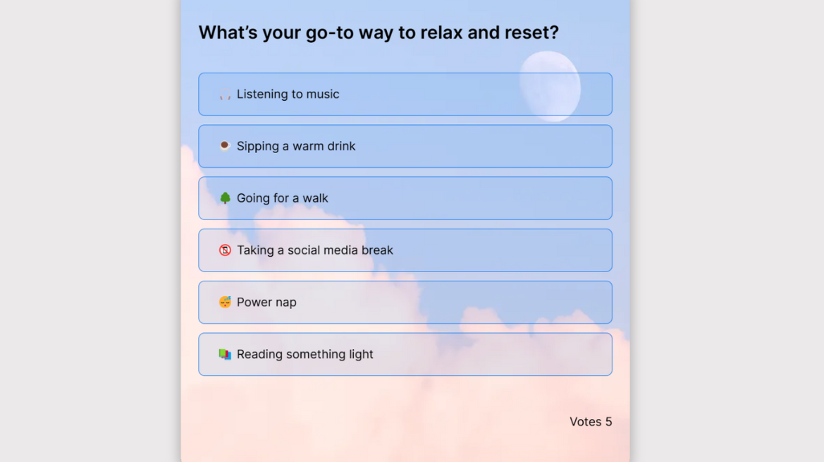 Background-Image Poll