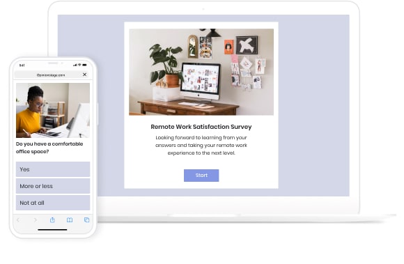 Create a Free Landing Page Survey in Minutes | Opinion Stage