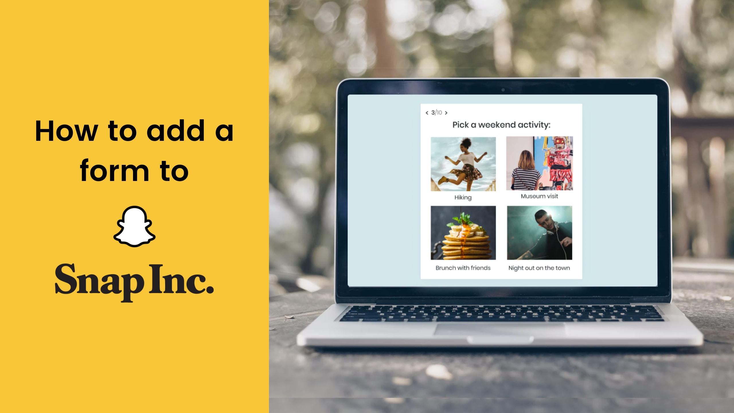 Snapchat Form: How to Run a Form on Snapchat | Opinion Stage